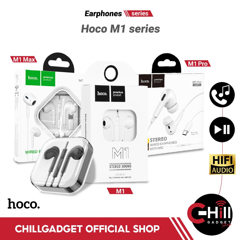 หูฟังhoco M1MAX ถูกที่สุด พร้อมโปรโมชั่น ก.พ. 2025 | BigGoเช็คราคาง่ายๆ