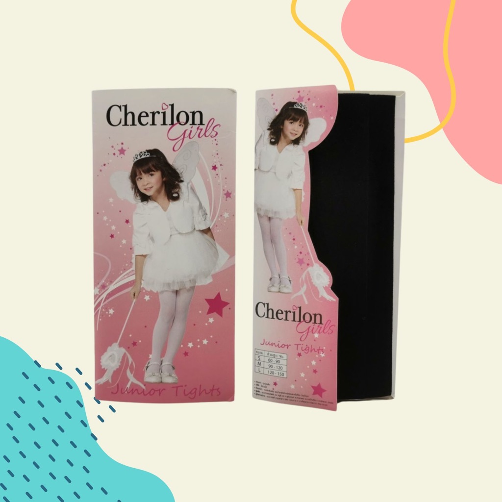 CHERILON เชอรีล่อน ถุงน่อง ถุงน่องเด็ก ถุงน่องสี มี 3 ขนาด ความสูง 60 - 150 ซม NSY-PHTP20 * NSY ...