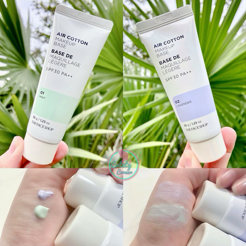 The Face Shop Air Cotton Make Up Base SPF30 PA++ เบสเดอะเฟสช็อป ...