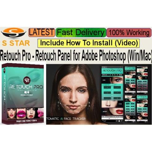 NEW Retouch Pro - Retouch Panel for Adobe Photoshop (WinMac) - software ...