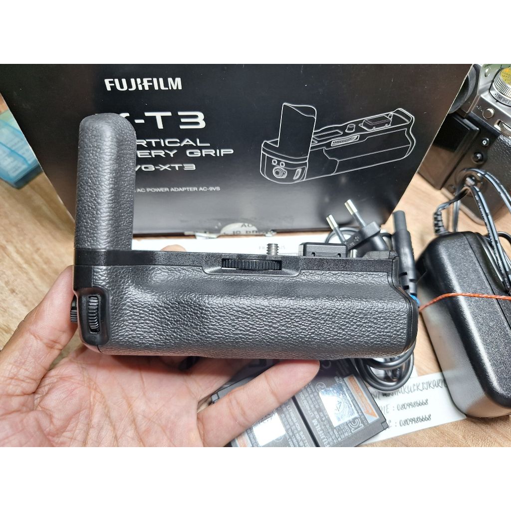 Vertical Battery Grip Fuji XT3 แบตแท้ 2 ก้อน Fujifilm Fujinon - boon0548 - ThaiPick