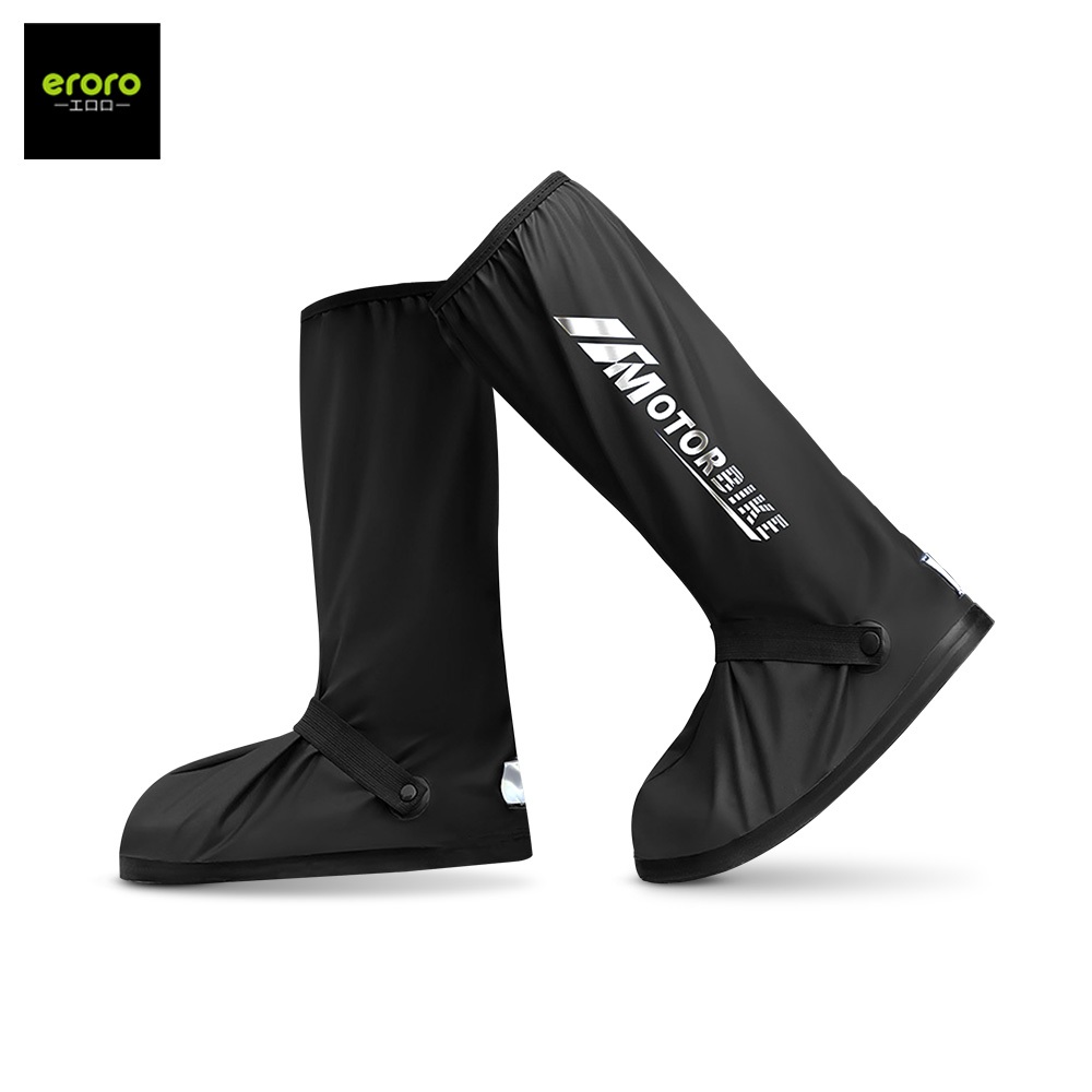 ERORO ถุงหุ้มรองเท้า บูทกันน้ำ บูทPVCกันฝน พร้อมแถบสะท้อนแสง - Eroro ...