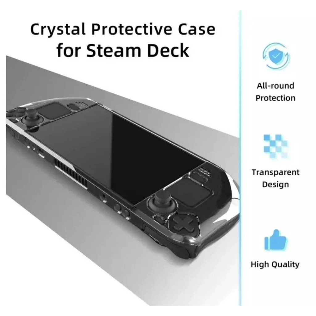 PGTECH Crystal case for Steam Deck (เคส Steam Deck)(เคส Steam Deck ...