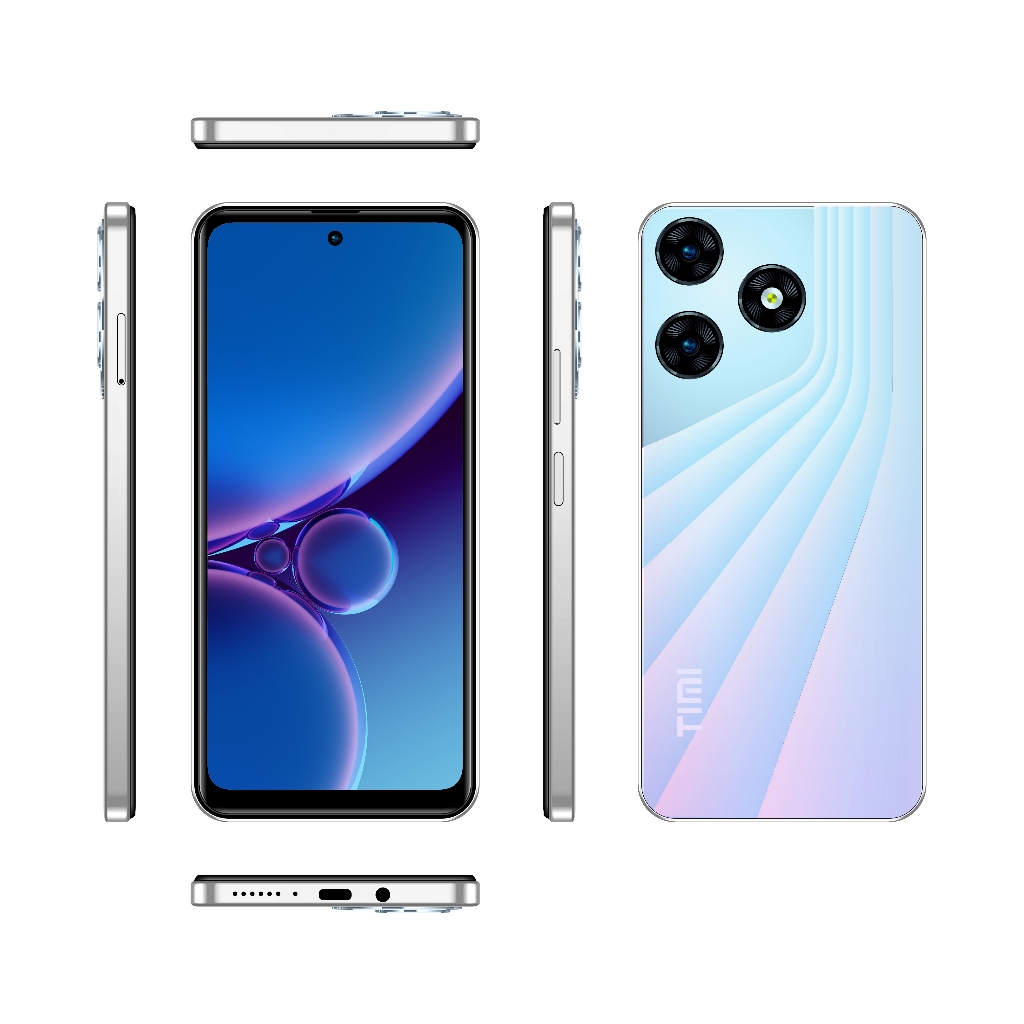 TIMI T29 (6+128GB) โทรศัพท์ Android 13 จอใหญ 6.92 นิ้ว เล่นได้2หน้าจอ แบตเตอรี่6500mAh กล้อง13MP ...