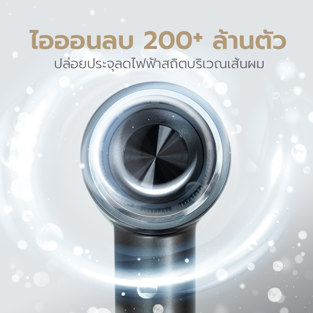 Yoole S High-speed Hair Dryer ไดร์เป่าผม ยูเลอร์ รุ่นเอส ไดร์เป่าผมความ ...
