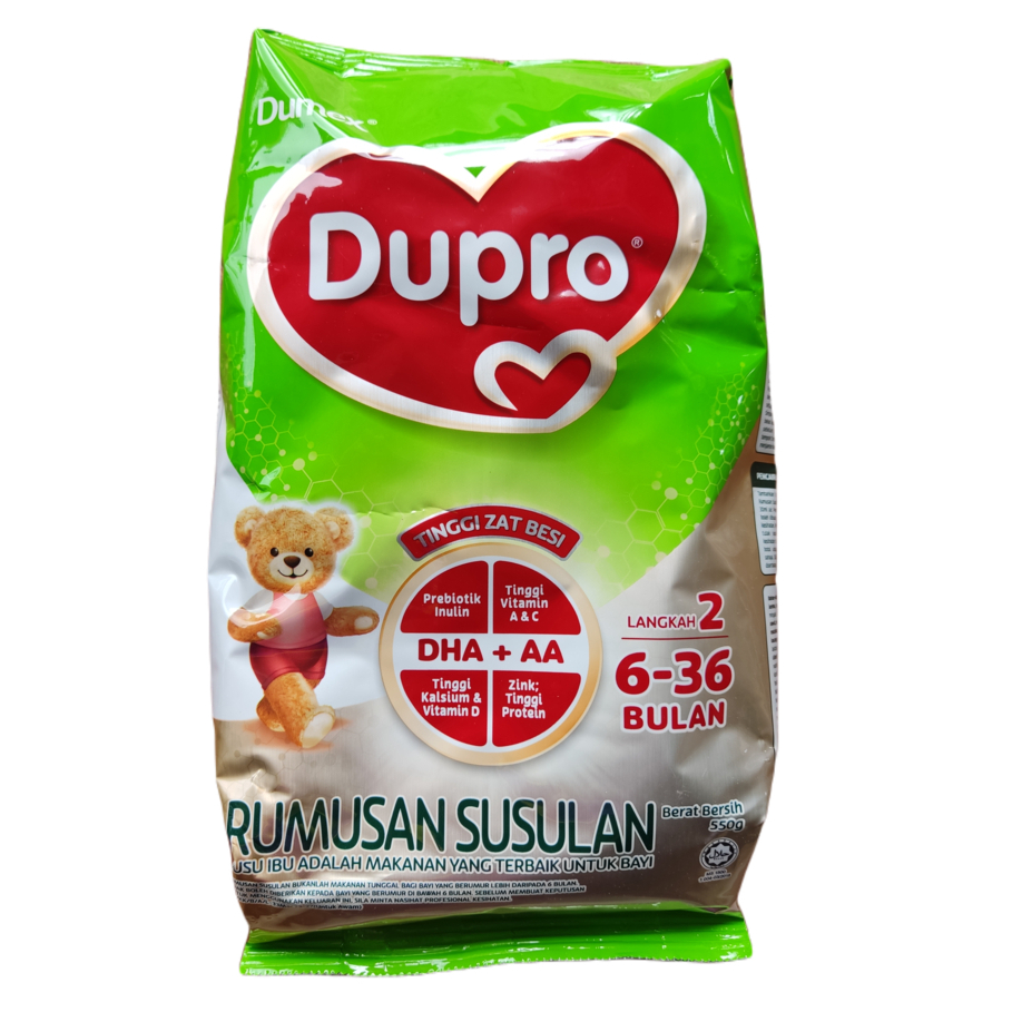 Dumex Dupro ???? สูตร 1-2 น้ำหนัก 550 กรัม ดูเม็กซ์ดูโปร - DNDD Shop ...