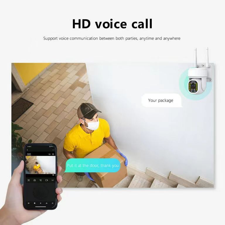 Deyes CCTV D6S Home Security CCTV 360 WI-FI FHD 3MP 1080P 256GB หน้า ...