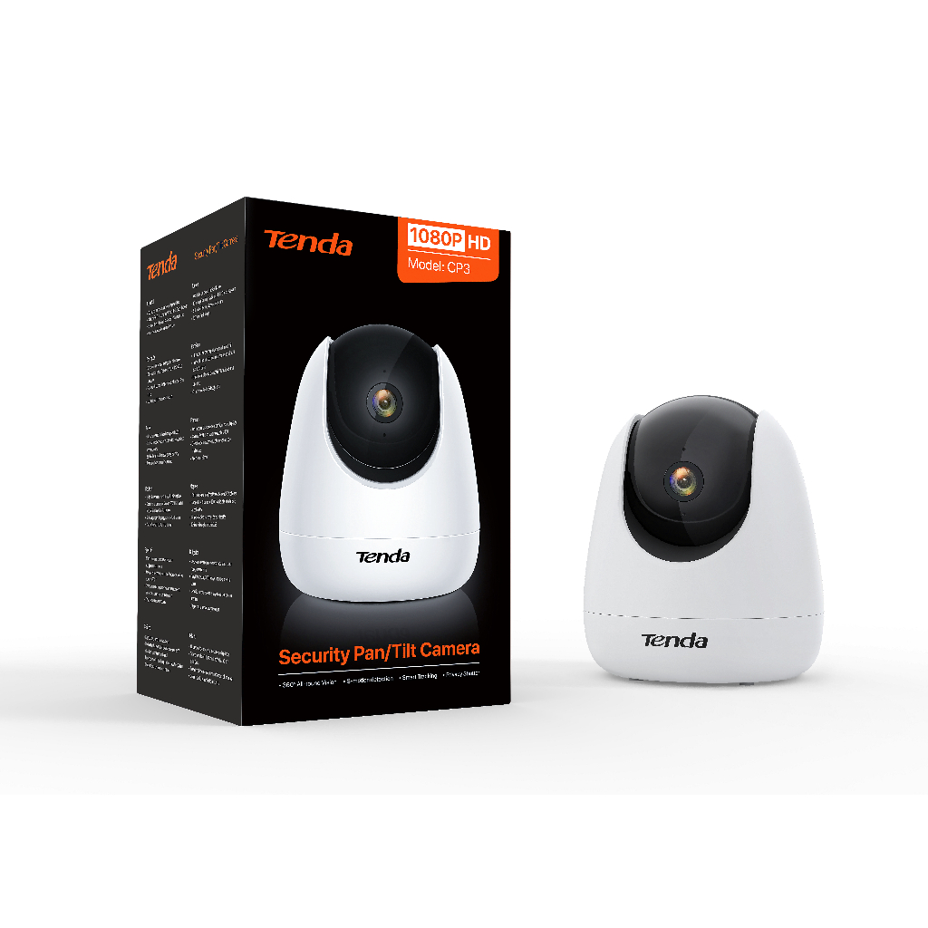 Tenda กล้องวงจรปิดไร้สาย Wifi 3MP IP Security Camera ภาพคมชัดความ ...
