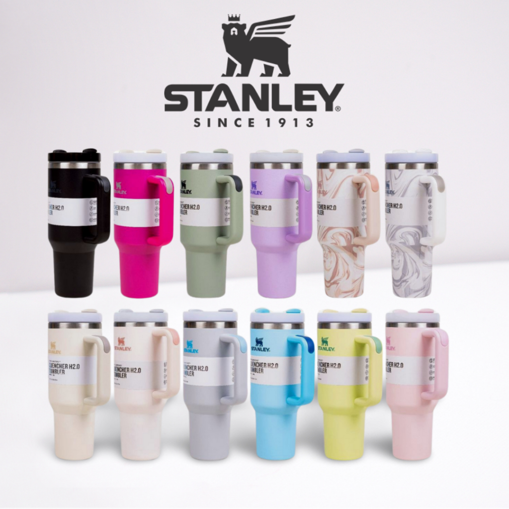 STANLEY QUENCHER 2.0 TUMBLER 40OZ ถ้วยเก็บความร้อน สแตนเลส ถ้วยน้ำแข็ง ...