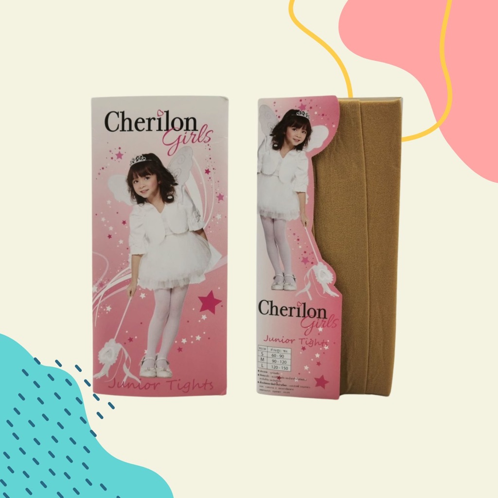 CHERILON เชอรีล่อน ถุงน่อง ถุงน่องเด็ก ถุงน่องสี มี 3 ขนาด ความสูง 60 - 150 ซม NSY-PHTP20 * NSY ...
