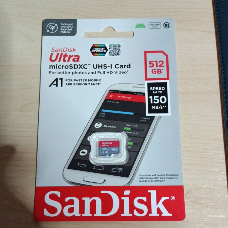 มือ 1 - Sandisk Micro SD 512 GB Support Nintendo switch - STIT_IT - ThaiPick
