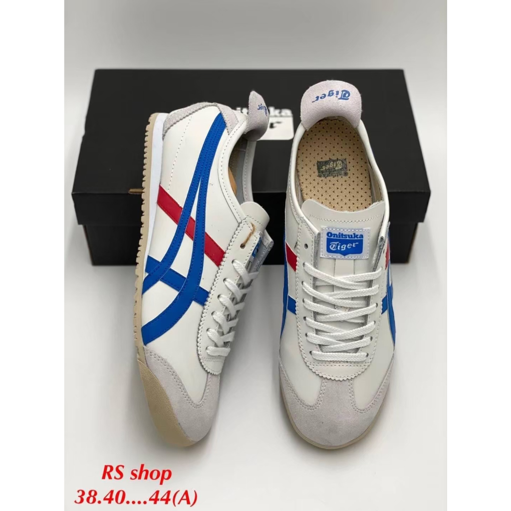 Onitsuka Tiger Mexico 66 รองเท้าโอนิซึกะไทเกอร์ แบบหนังแท้100 พร้อม ...