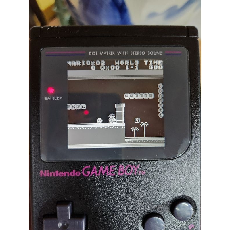 GAME BOY ORIGINAL BLACK BODY RARE - akaraphonhuarungsipanich - ThaiPick