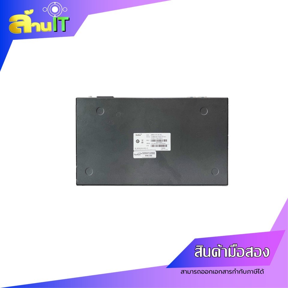 SWITCH FiberHome Fengine S4800 Model S4820-10T-GF-AC หน้ากากสีดำ USED ...