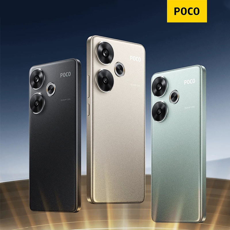 XIAOMI POCO F6 8G+256G/12G+512G เทอร์โบชาร์จ 90W หน้าจอ CrystalRes 120Hz Flow AMOLED Snapdragon ...