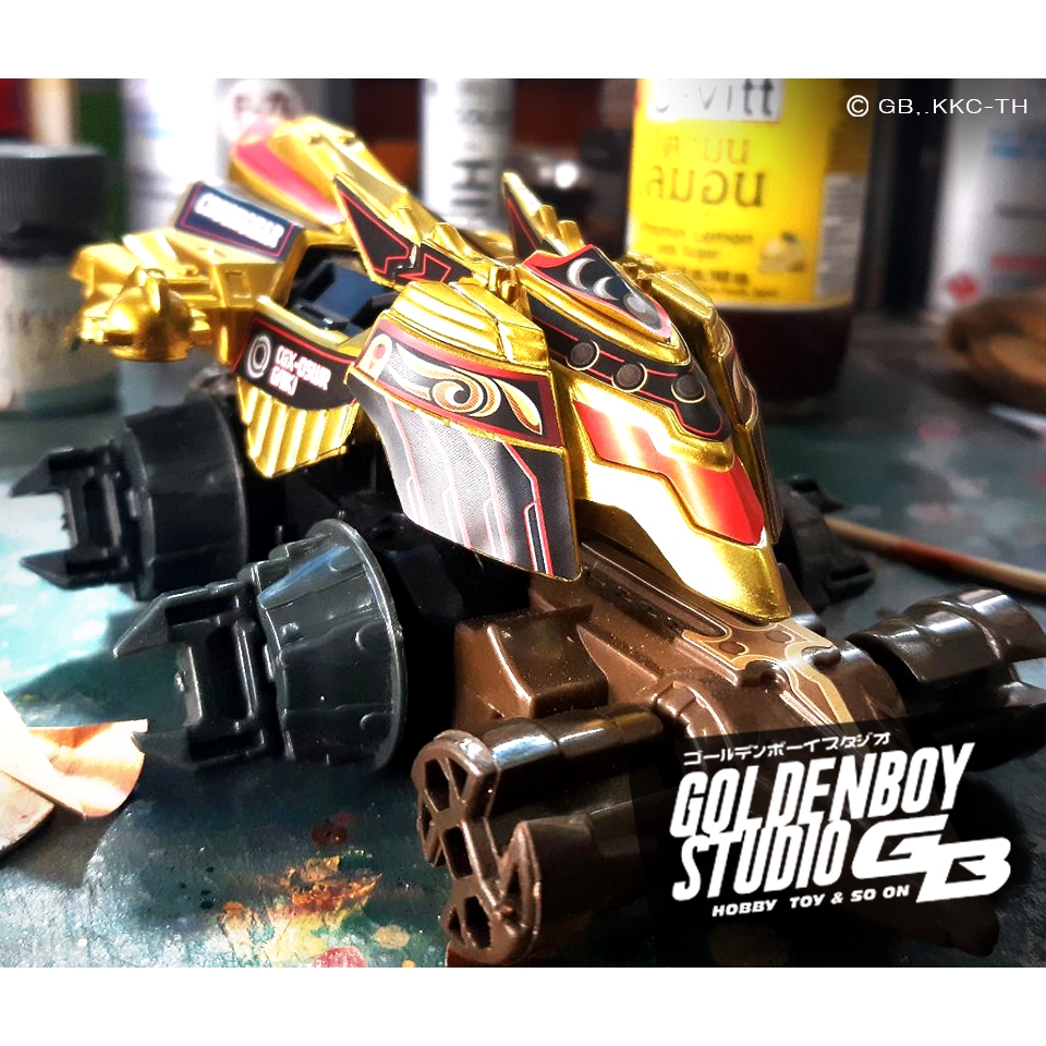 Crush Gear สติ๊กเกอร์ตกแต่งครัชเกียร์ ภาคTurbo & Nitro - Goldenboy_Studio_Th - ThaiPick