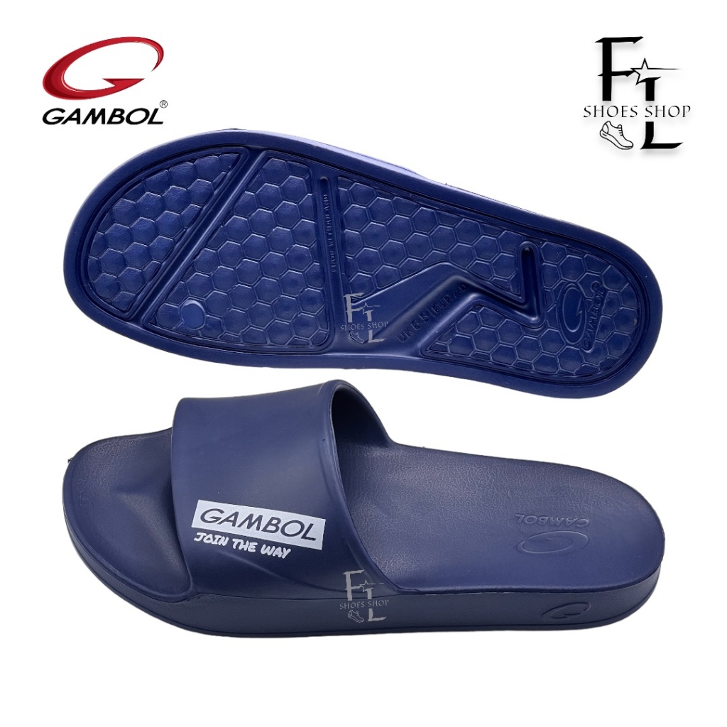 GAMBOL ไฟล่อน รองเท้าแตะแบบสวม ชาย-หญิง รุ่น 42184 (เบอร์ 36-44 ...