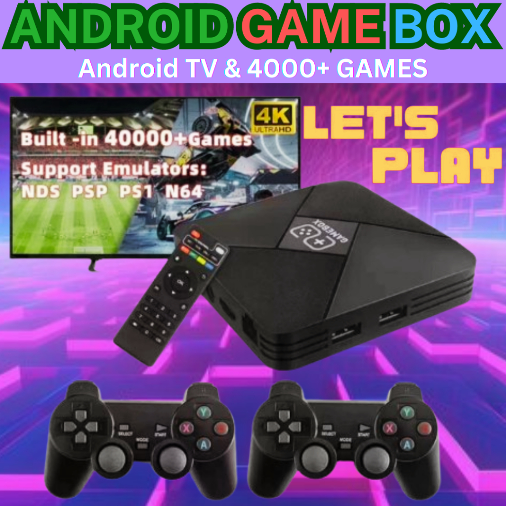 Android TV กล่องเกม Emulator Nintendo PSP PS1 N64 5600 เกมคลาสสิกสำหรับครอบครัว - p.station ...