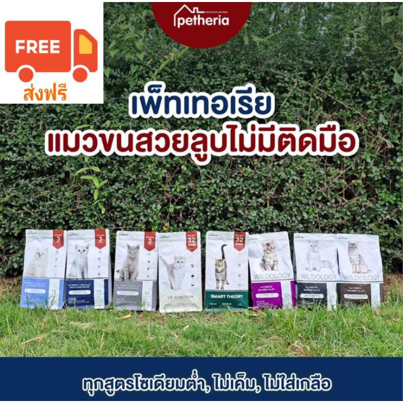 ส่งฟรีPetheria อาหารแมว เพ็ทเทอเรีย (1.5 kg.) - kittens_5 - ThaiPick