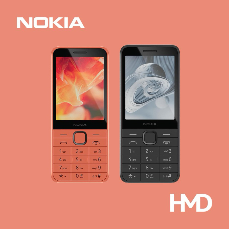 Nokia 215 4G (2024) ปุ่มกด จอใหญ่2.8นิ้ว ความจุ 64MB+128MBแบต1,450 mAh ...