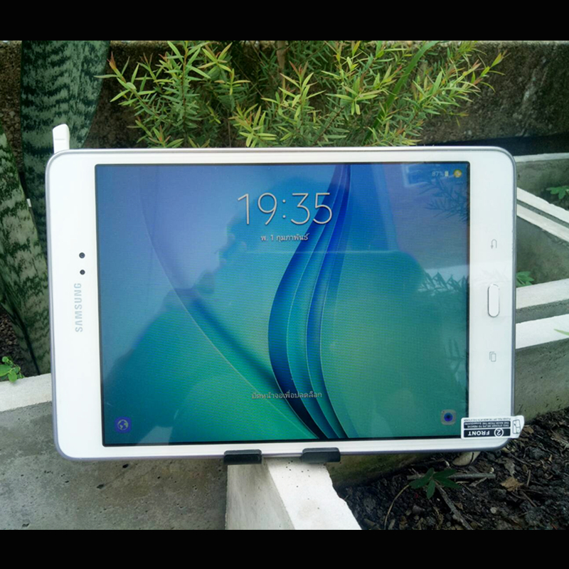 แท็บเล็ต สภาพ 80 % Samsung P350 WIFI มีปากกาในตัว+ฟรีเคสใส จอ8.1นิ้ว ...