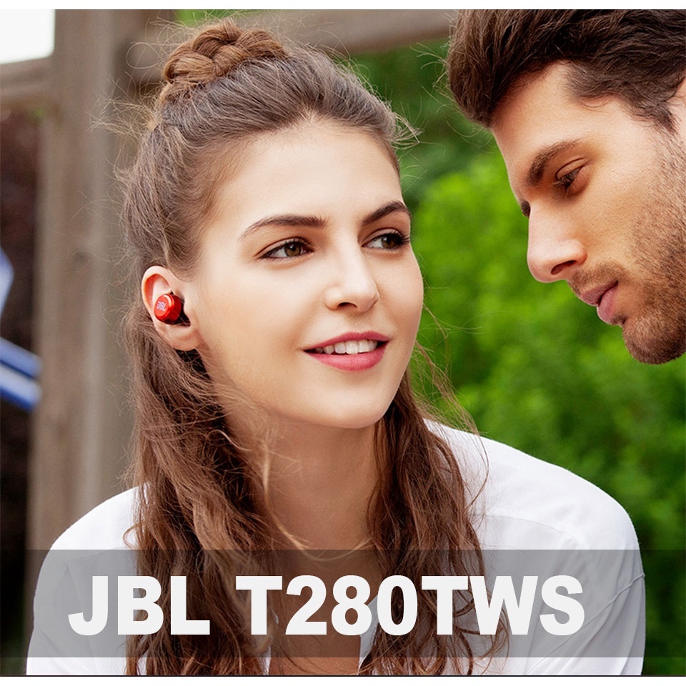 JBL T280 บลูทูธไร้สาย IPX5 หูฟังสปอร์ตดีไซน์สัมผัสกันน้ำ - jblmart.tsl - ThaiPick