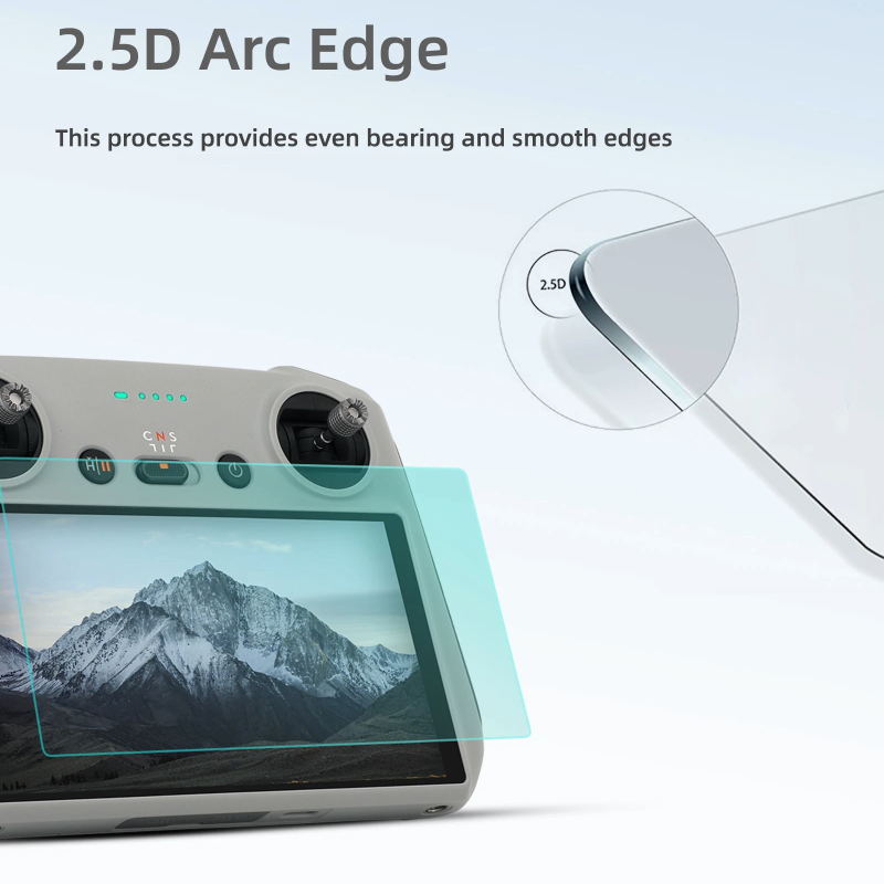 ฟิล์มป้องกันรอย เคสซิลิคอน ฝาครอบหน้าจอ สำหรับ DJI RC/RC2 Mini 3/4 Pro ...