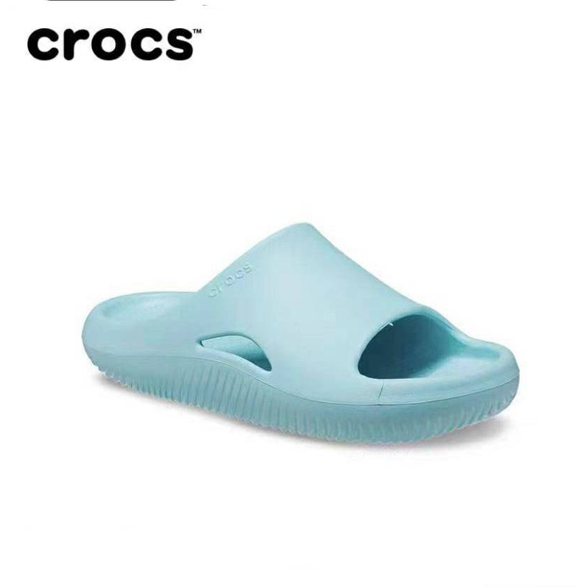 Crocs Mellow Recovery Slide รองเท้าแตะสวมสำรับผู้หญิ่งและผู้ชาย เบาและ ...
