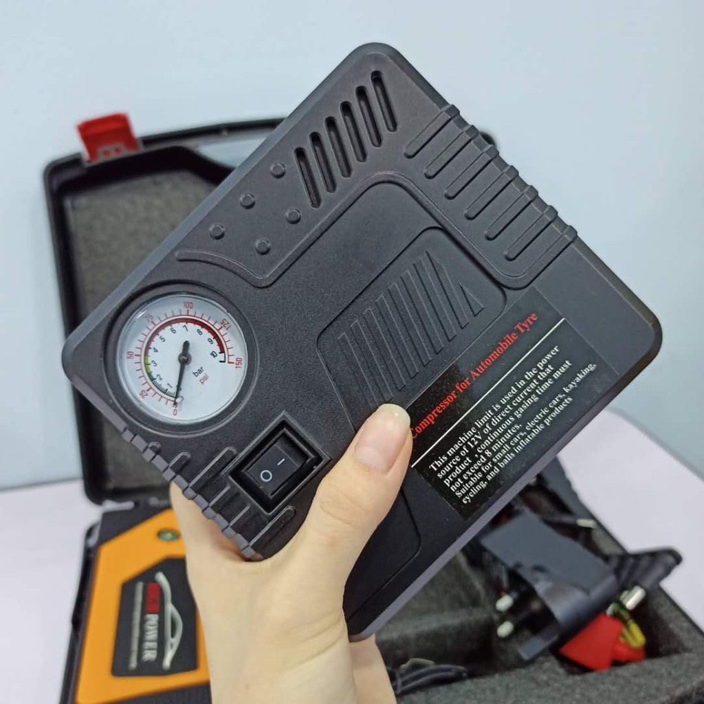 BOSCH 99800MAh Car Power bank พลังสูงพร้อมปั๊ม Power Bank Car Jump ...