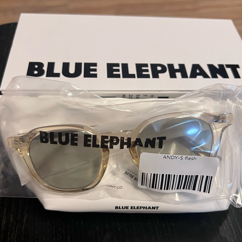 พร้อมส่งค่า Blue Elephant แว่นรุ่น Synth Silver Andy-s Flesh ของแท้ ...