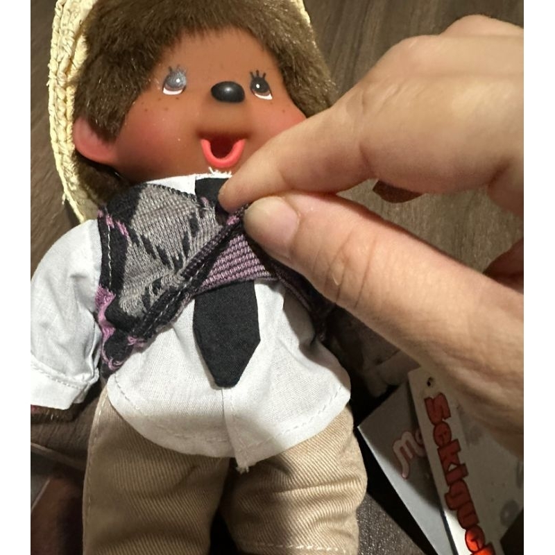 Sekiguchi Monchhichi British Style Black Skin S size ขนาดประมาณ 20 cm ...