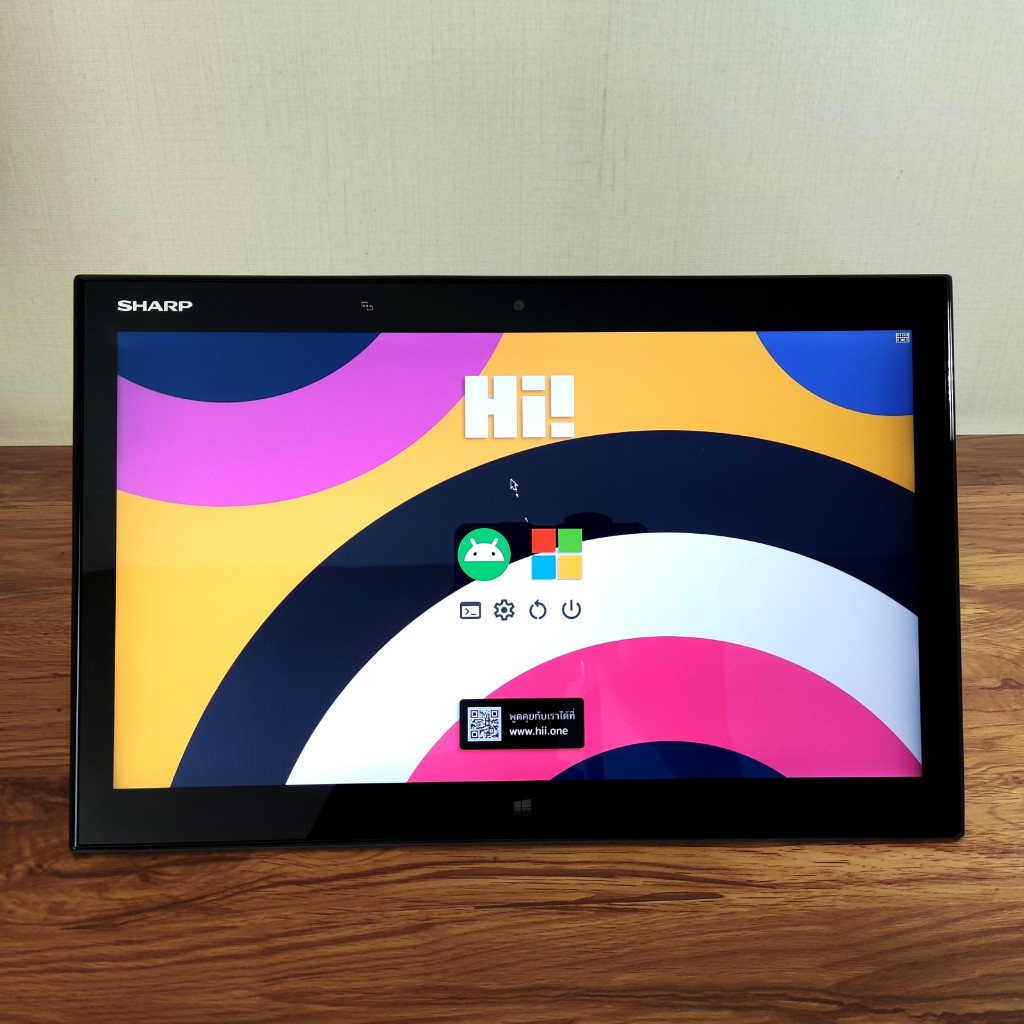 Sharp RW-16G1 Tablet PC (มือสอง) Android 13 + Windows 11 - Hii.One ...