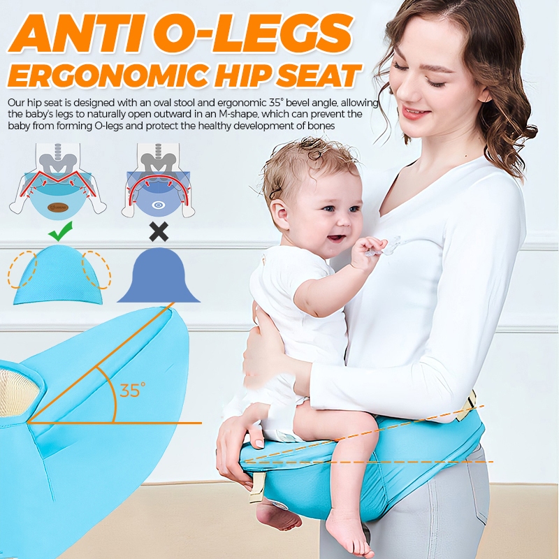 เป้อุ้มเด็ก เด็กแรกเกิด ระบายอากาศได้ดี ผ้าอุ้มเด็ก รองรับน้ำหนักได้ถึง 20KG Hip seat - COTTOLI ...