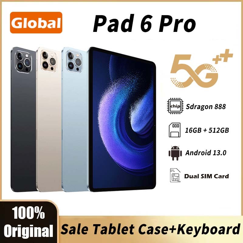 【COD】Pad 6Pro แท็บเล็ต [16+512]GB 11.6inch tablet Android13.0 แทปเล็ต แทบเลต แท็ปเล็ต taplet ...