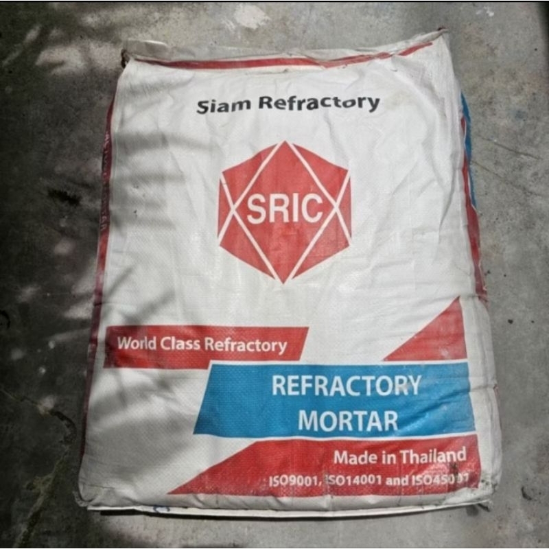 ปูนทนไฟ SK-30 HM (SRIC) ทนอุณหภูมิ 1300องศา กระสอบ25กิโลกรัม ถูกที่สุด ...