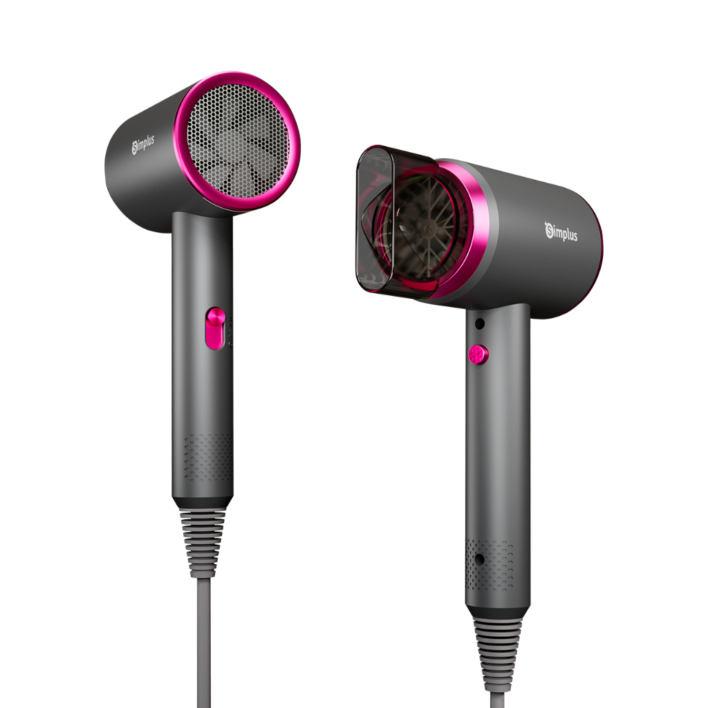 [Easy E-Receipt]Simplus ไดร์เป่าผม ปรับความเร็วได้ 3 ระดับพร้อมหัวฉีดกระจายความร้อน 220V สําหร ...