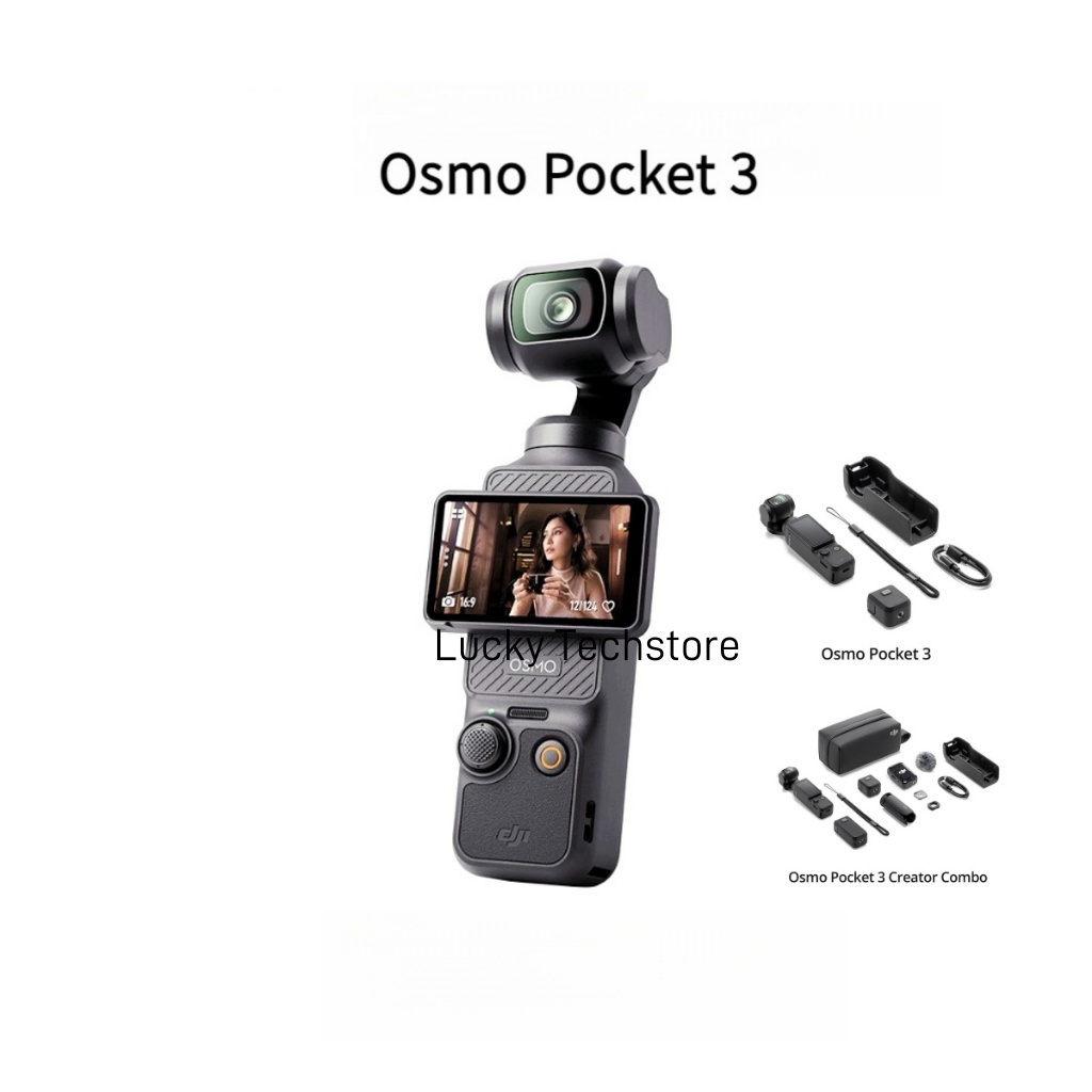 new arrival】DJI Osmo Pocket 3 Combo set เครื่องศูนย์ไทยถ่ายวิดีโอ 4K ...