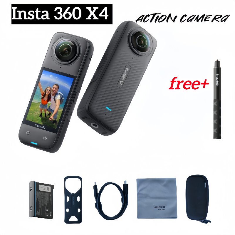 Insta360 X4 8K 360 Video / 72MP Photo Dual Lens Pocket Action Camera - ยินดีต้อนรับครับ - ThaiPick
