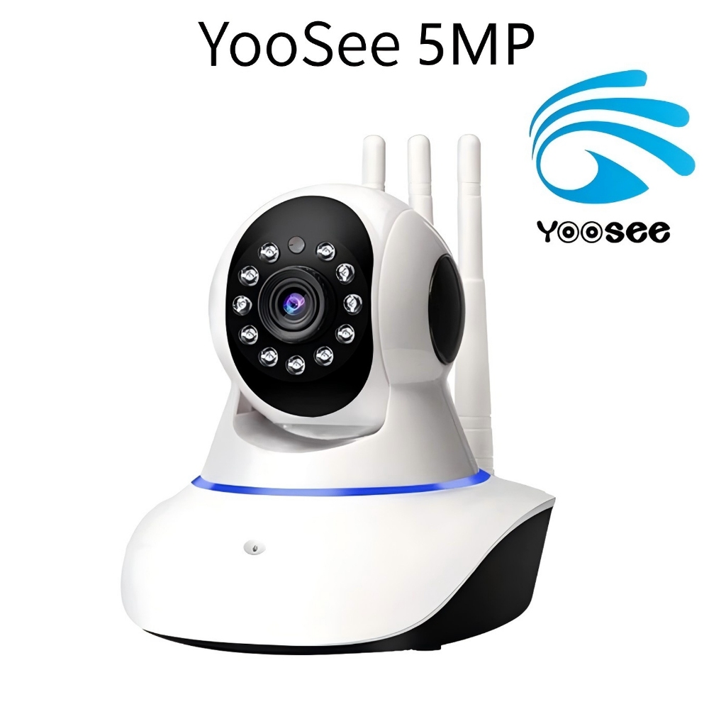 YOOSEE กล้องวงจรปิดไร้สายไม่ใช้เน็ต 5ล้านพิกเซล กล้อง 5MP WiFi IP ...