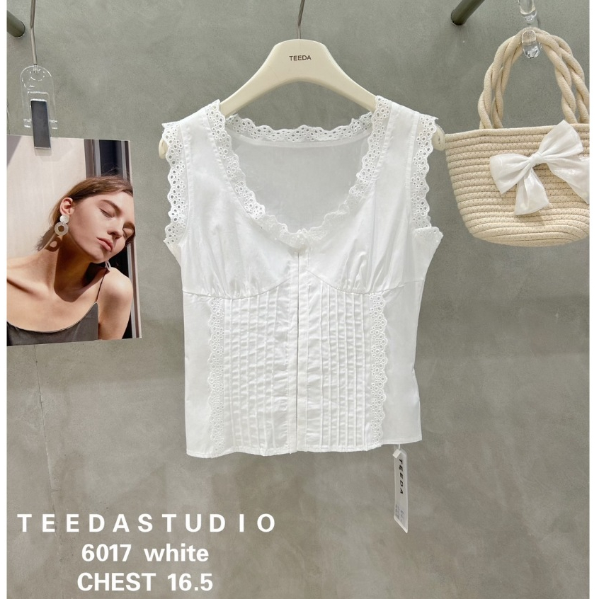 teeda เสื้อแขนกุดลูกไม้ ถูกที่สุด พร้อมโปรโมชั่น ก.ย. 2025 | BigGoเช็ค ...