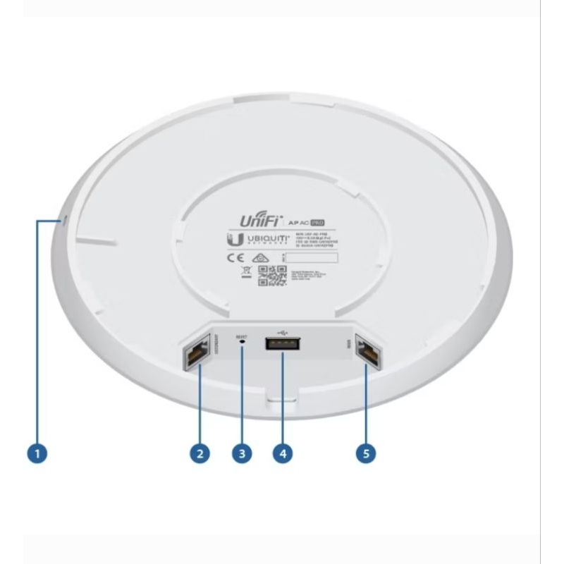 Access Point UBIQUITI UniFi (UAP-AC-PRO) Wireless AC1750 Dual Band ...