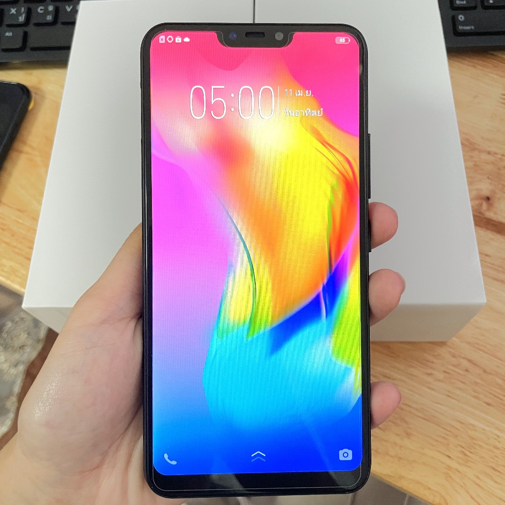 มือถือ Y83 ใหม่90% (แรม 6 รอม 128 GB ) หน้าจอ HD 6.22 นิ้ว *ติดฟิล์ม ...