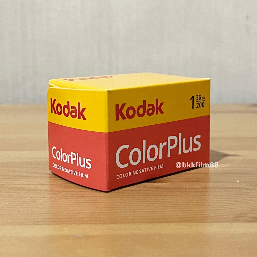 ฟิล์มสี Kodak Colorplus 200 35mm 36exp 135-36 ฟิล์มใหม่ ฟิล์มถ่ายรูป 135 Color Plus Film ...