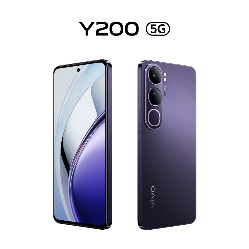 ใหม่ vivo Y200 5G 8/12GB+256/512GB - CPU:Snapdragon4Gen 2 ทนน้ำทนฝุ่น IP64 ชาร์จไว 80W+5000mAh ...
