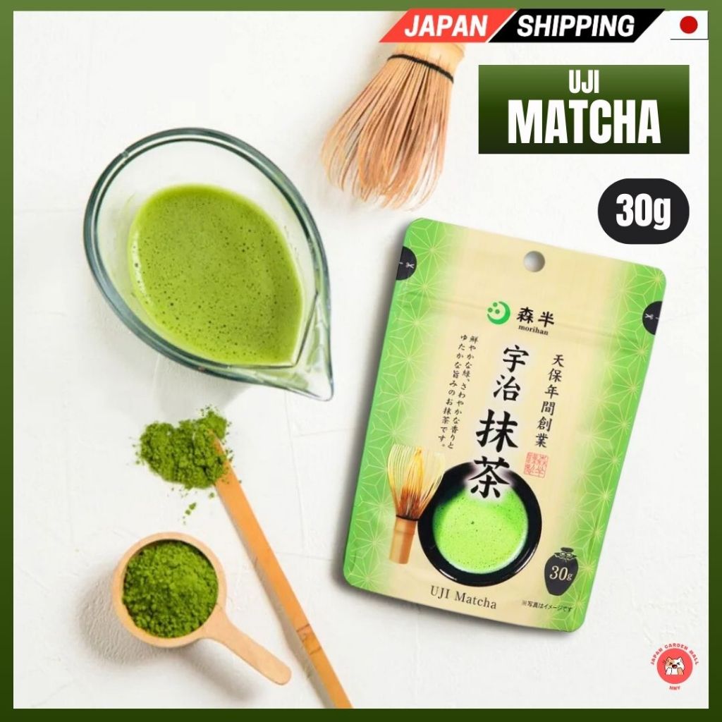 Morihan Uji Matcha Powder เกรดพิธีการ 30g | ส่งตรงจากญี่ปุ่น - JAPAN GARDEN MALL.th - ThaiPick