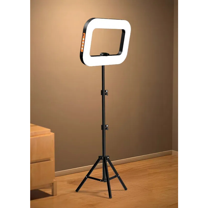 YM200 Ring Light Video Rig รุ่นใหม่ ด้ามจับมือถือ พร้อมไฟ Led ในตัว สำหรับถ่ายภาพ วิดีโอ Vlog ...