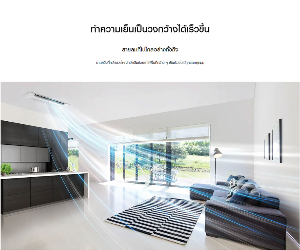 [จัดส่งฟรีไม่รวมติดตั้ง] SAMSUNG เครื่องปรับอากาศ WindFree 1 Way ...