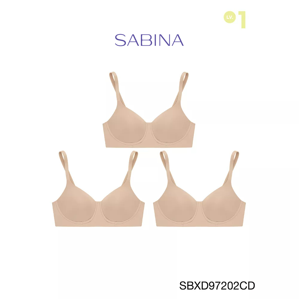 SABINA BRALESS เสื้อชั้นใน Invisible Wire (Set 3 ชิ้น) (ไม่มีโครง ...