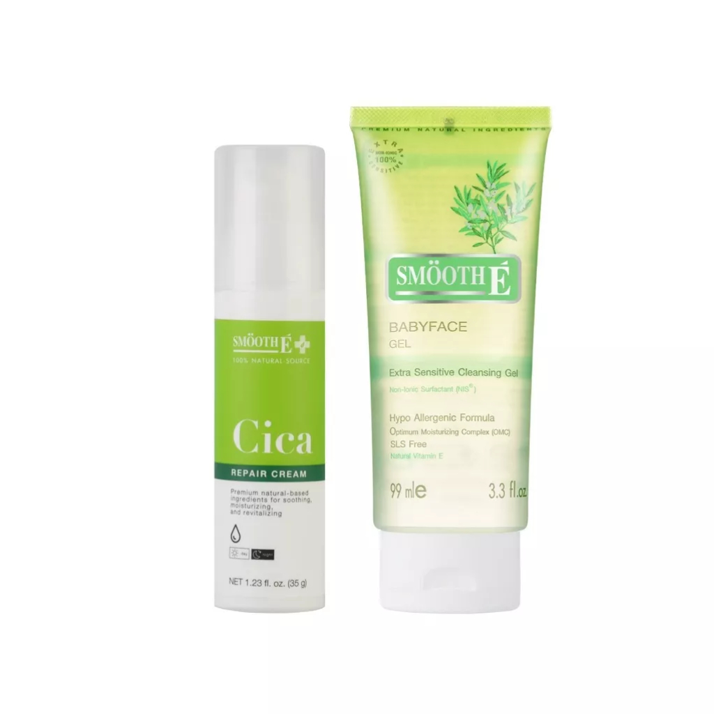 Smooth E White BabyFace Cream ปริมาณสุทธิ 30 g. ลดความหมองคล้ำและริ้ว ...