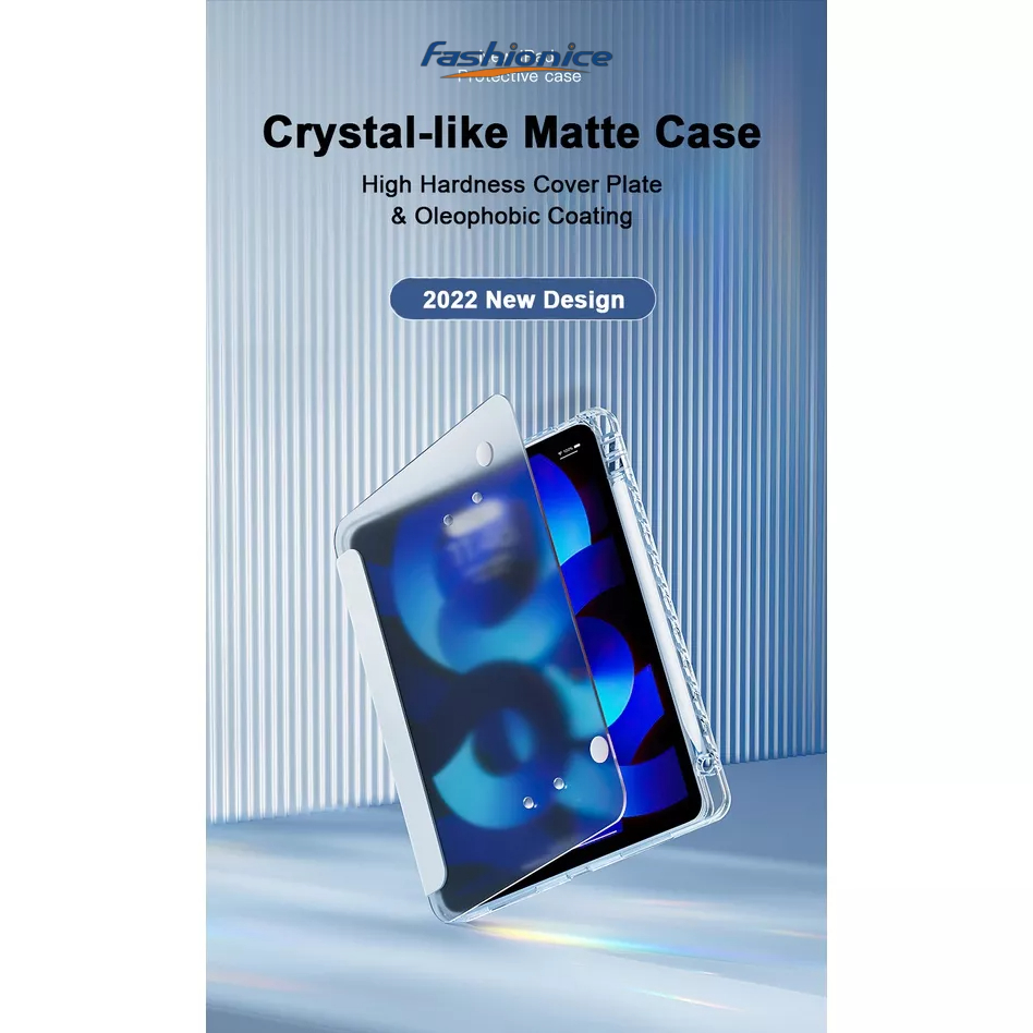 Crystal Frosted Glass Case for pad air4510.9 pro1112.9 202020212022 ...
